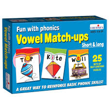 Creative's Fun With Phonics – Vowel Match Ups - bookendsbd.com