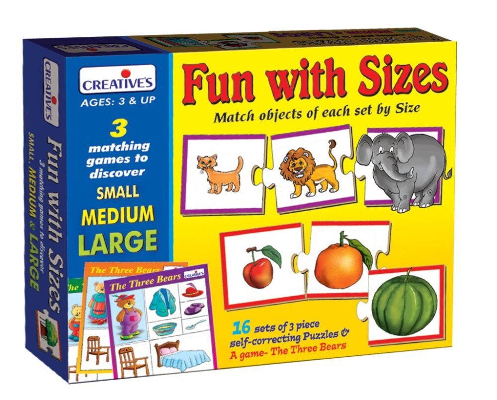 Creative's Fun with Sizes - bookendsbd.com