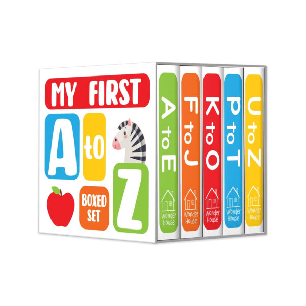 My first A to Z Boxed Set of 5 books (Mini Board Books) – bookendsbd.com